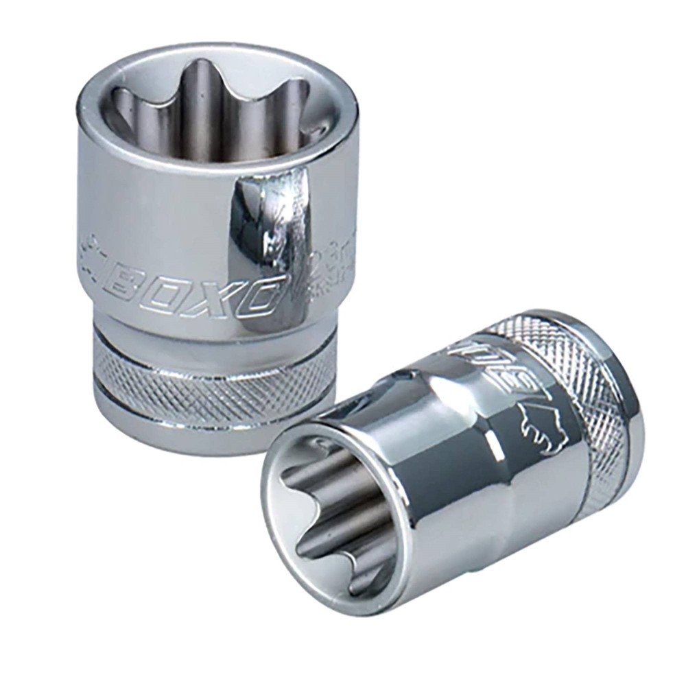 1/4" E-Torx Socket - Sizes E4 to E8 - Search Workshop Supplies Ltd
